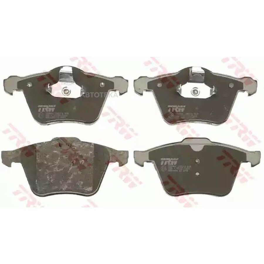 Колодки тормозные FORD S-MAX 2.0D-2.2D/VOLVO S60/S80/V70/XC70 06- передние TRW GDB1684