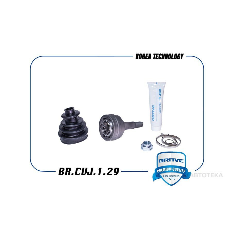 Шрус внешний Chevrolet Aveo T250 с ABS BRAVE BRCVJ129