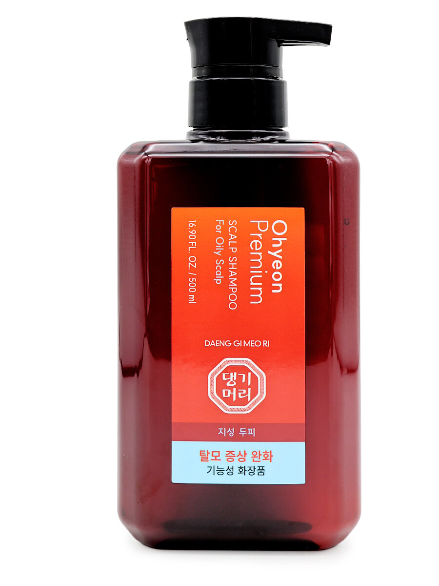 Daeng Gi Meo Ri Премиальный шампунь для жирной кожи головы Ohyeon Premium For Oily Scalp Shampoo, 500 мл