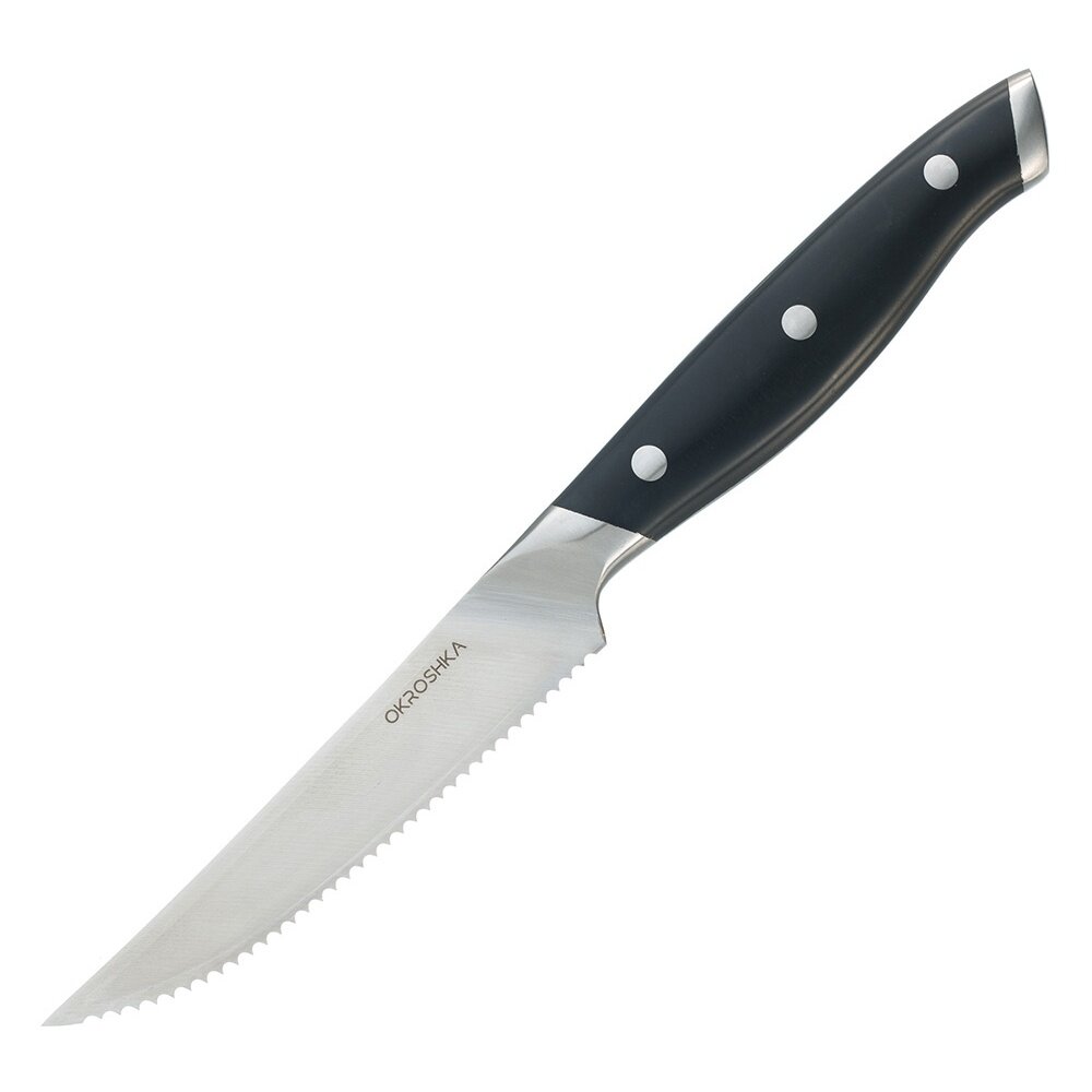 OKROSHKA OK913SP-ST Нож для стейка okroshka тартар, лезвие 9,5 см