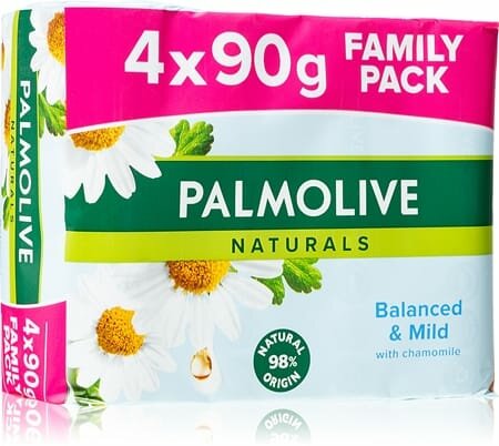 Твердое мыло Palmolive Naturals Chamomile, 4 90 г