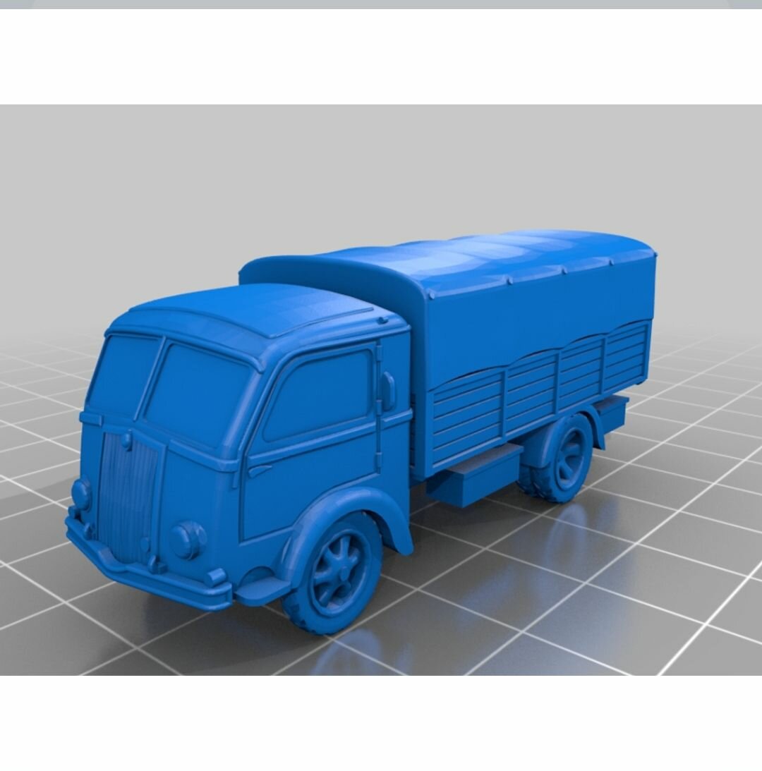 Fiat 656. Вариант 1. Масштабная модель 1:72.