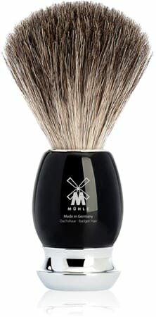 Помазок M hle VIVO Black Pure Badger, черный
