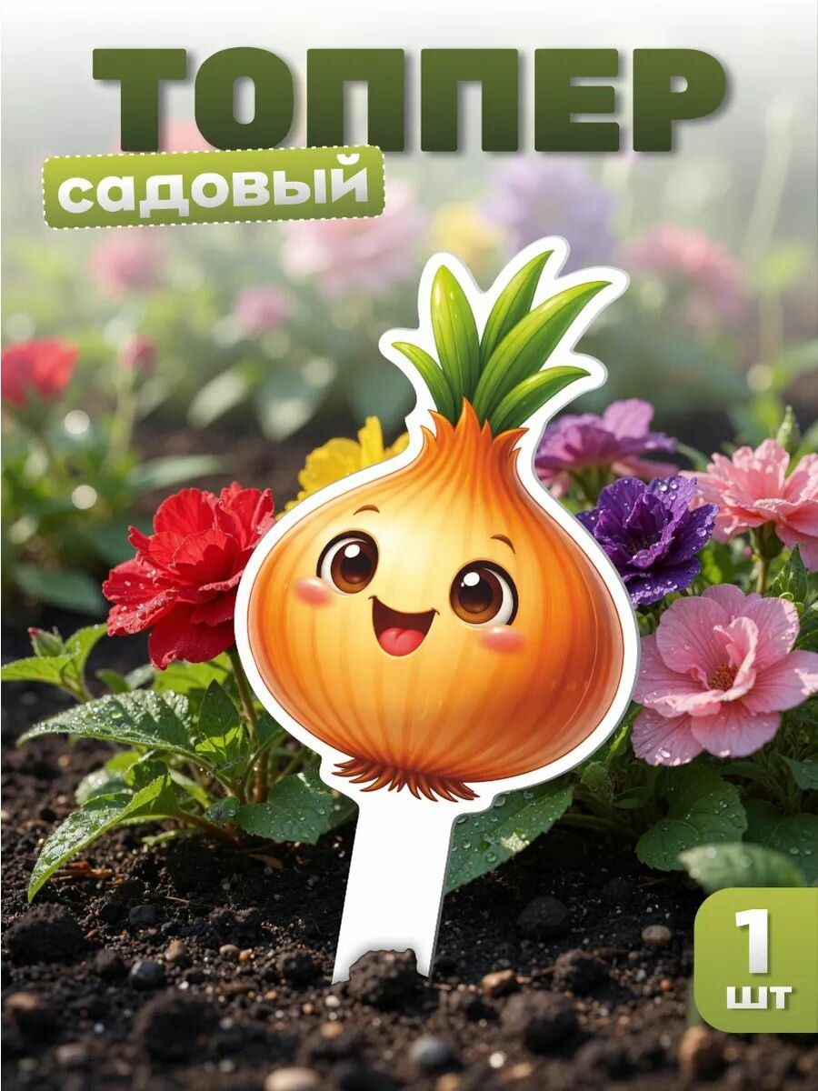 Садовые фигурки для дачи овощи Лук