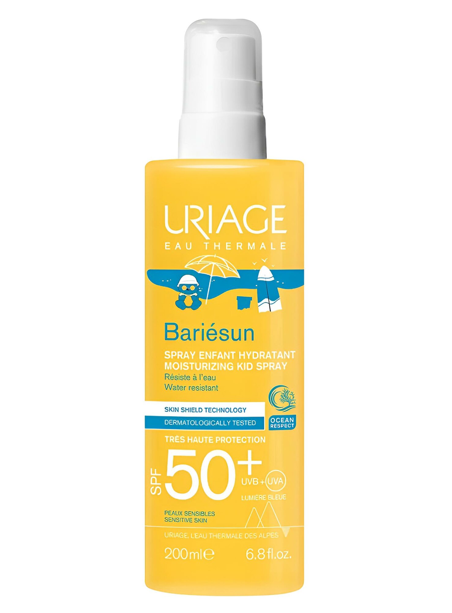 Uriage Bariesun барьесан SPF 50+ увлажняющий спрей для детей Спрей 200 мл