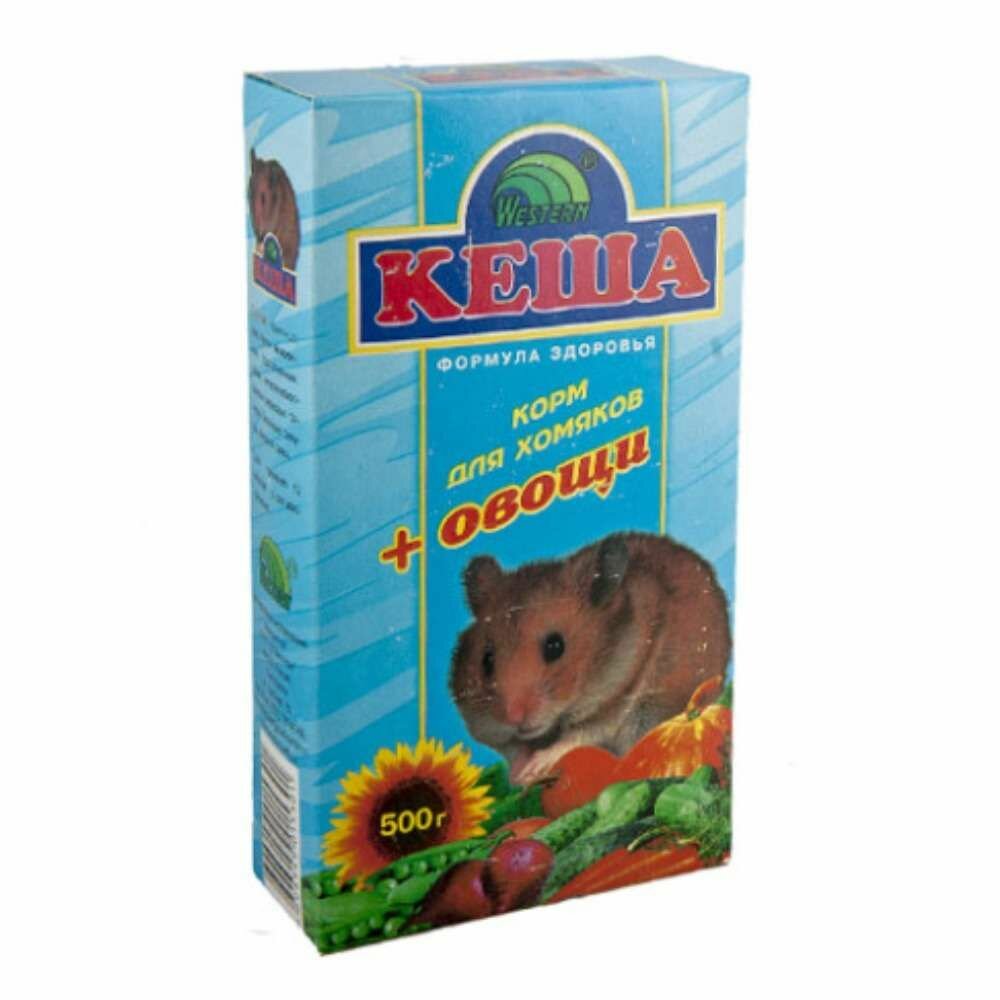 Кеша Корм для хомяков с овощами, 500 г