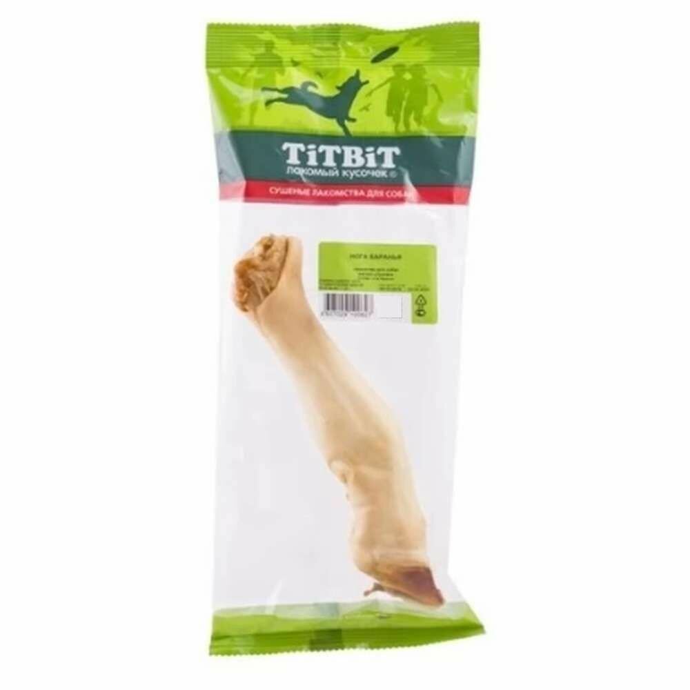 Titbit Лакомство для собак мелких пород Лакомый кусочек, нога баранья , 195 г