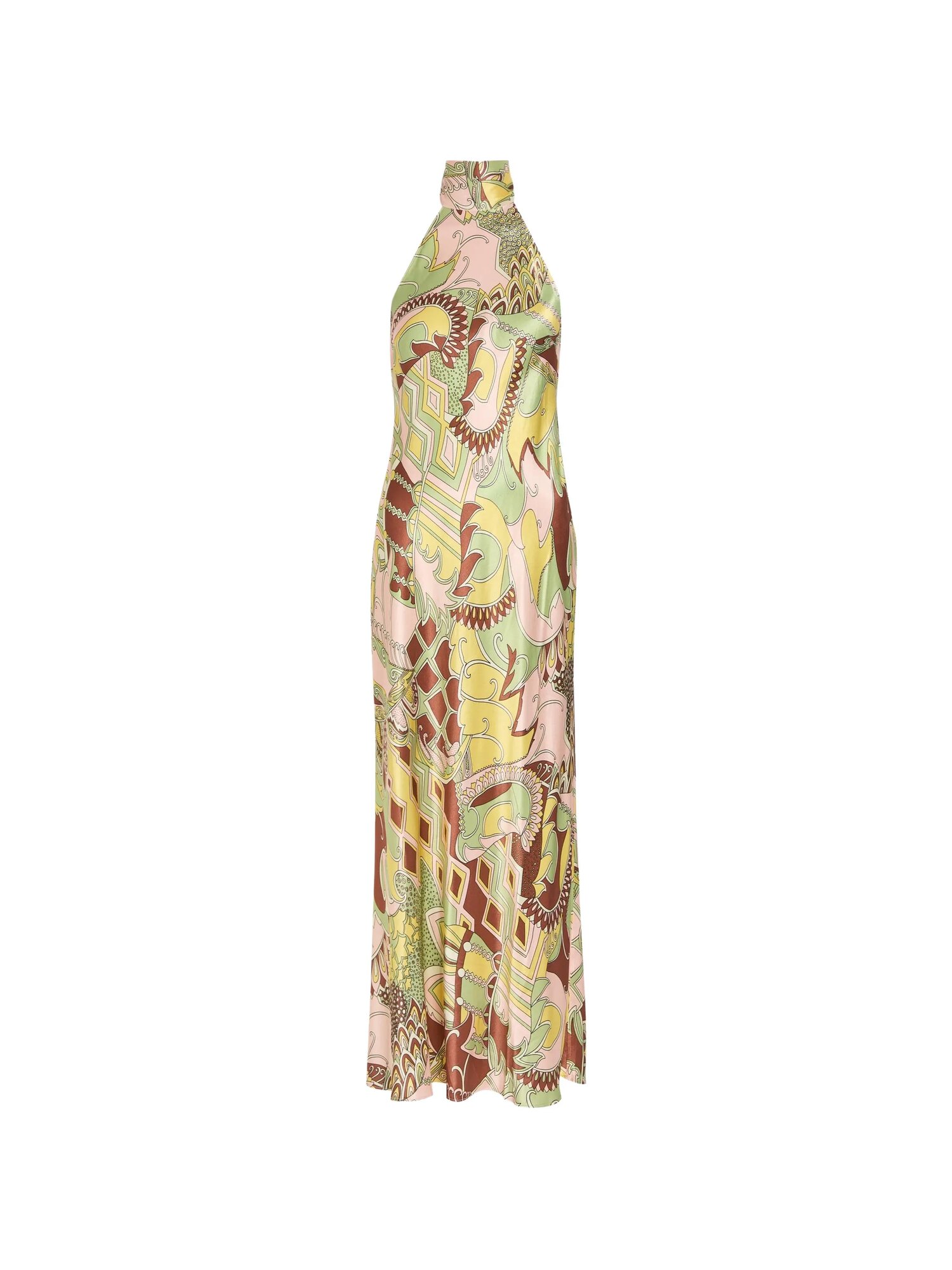 Платье Maura abstract-print maxi dress