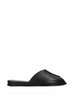 Мюли Squared peep-toe mules