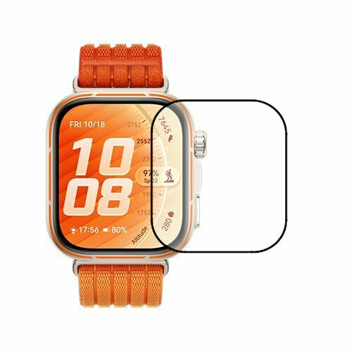 Скрин Мобайл защитный экран для Huawei Watch Fit 5 Pro из гидрогелевая плёнка прозрачная