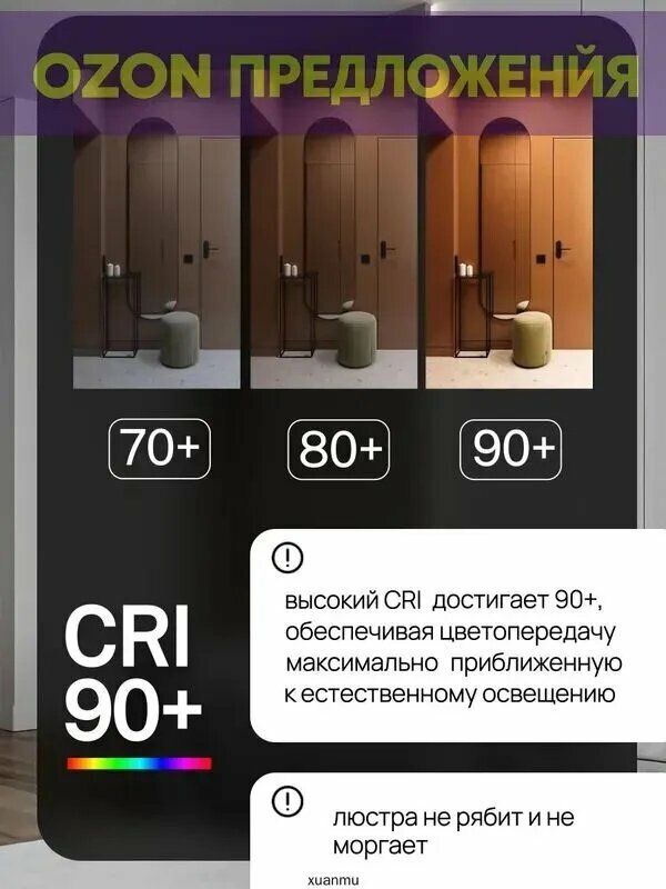 Люстра, LED, 120 Вт — фото 1
