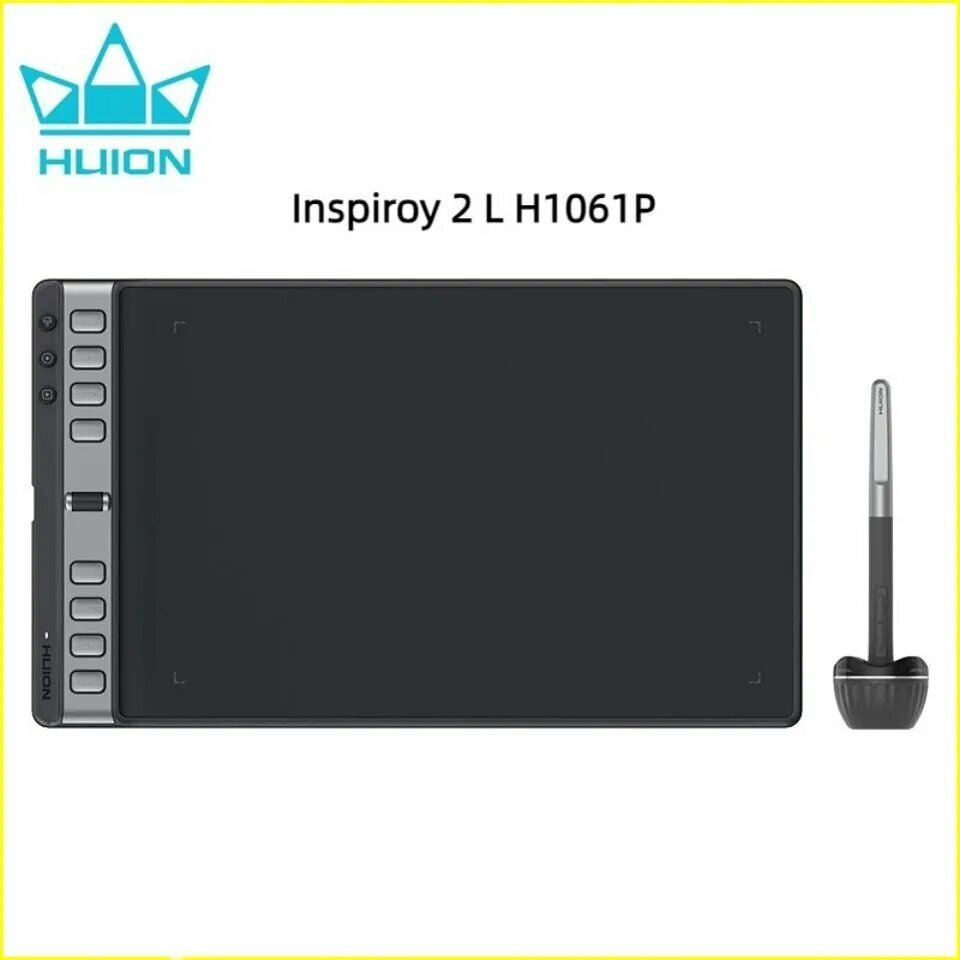 Графический планшет HUION Inspiroy 2 L H1061P, формат A4, черный