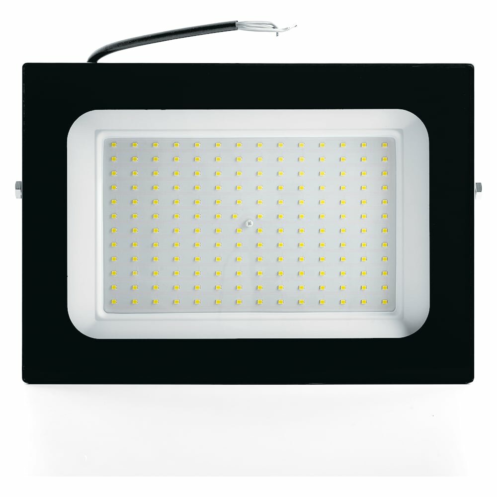 Светодиодный многоматричный прожектор SAFFIT SFL90-200 200W 6400K IP65, черный 55168