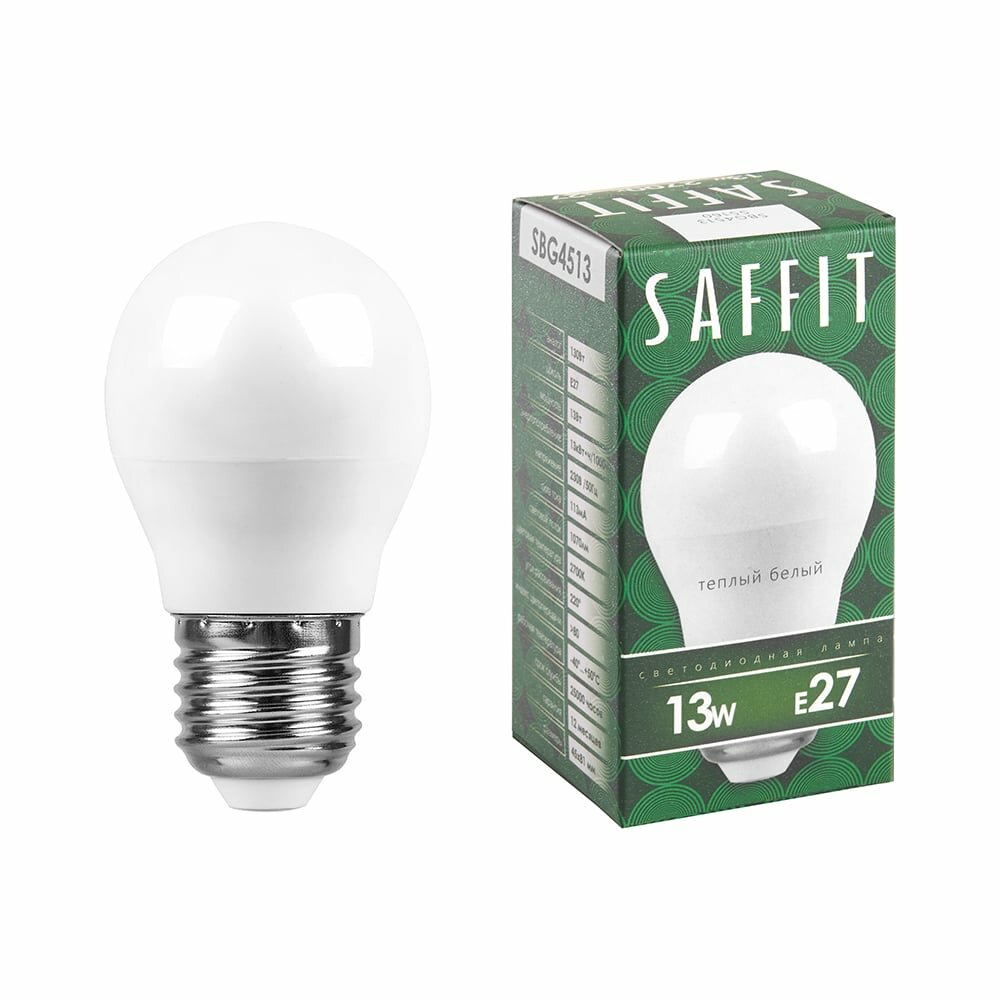 Светодиодная лампа SAFFIT SBG4513