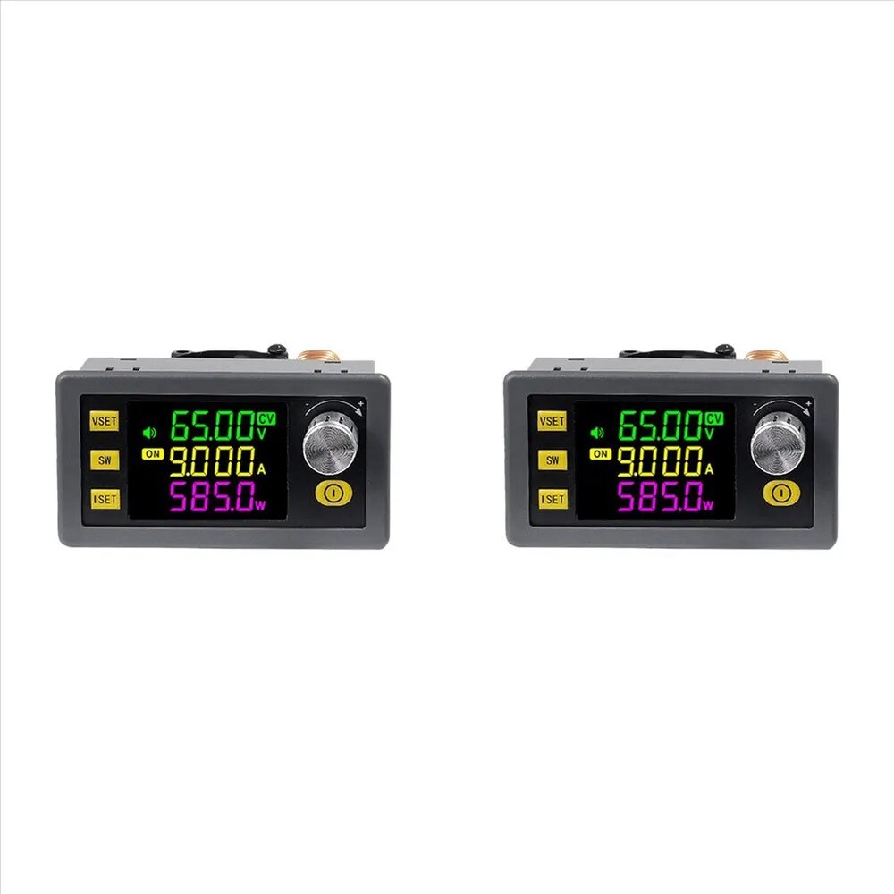 2X XY6509 DC Buck Boost Converter Регулируемый источник питания с постоянным током 65 В 9 А 585 Вт