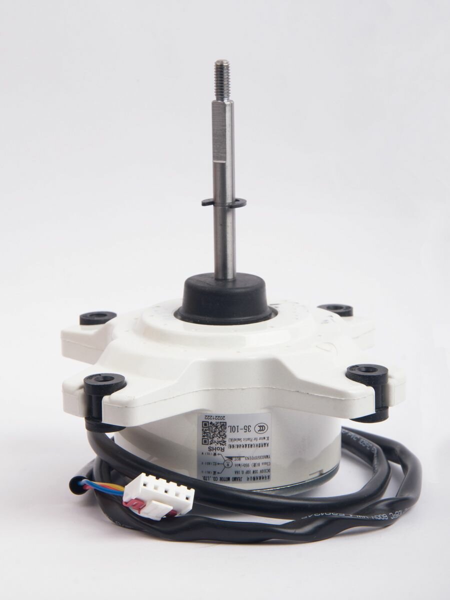 Электродвигатель наружного блока YMA035YF01N3 35W/DC310V/ПЧ (023390)Электродвигатель наружного блока YMA035YF01N3 35W/DC310V/ПЧ (023390)