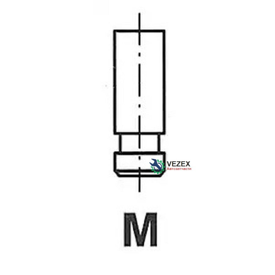 FRECCIA R6176RNT клапан выпускной! 32x7x99.6\ Nissan Almera/Primera 2.0D CD20 90>