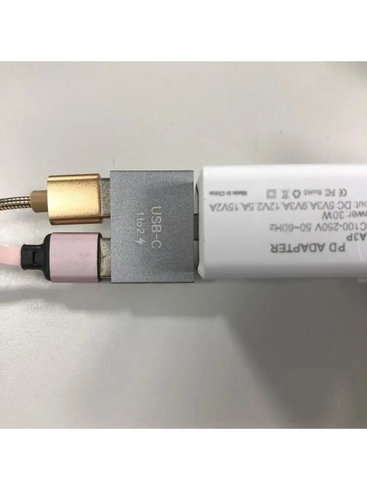 USB 3.0 концентратор Type-C на 2 USB