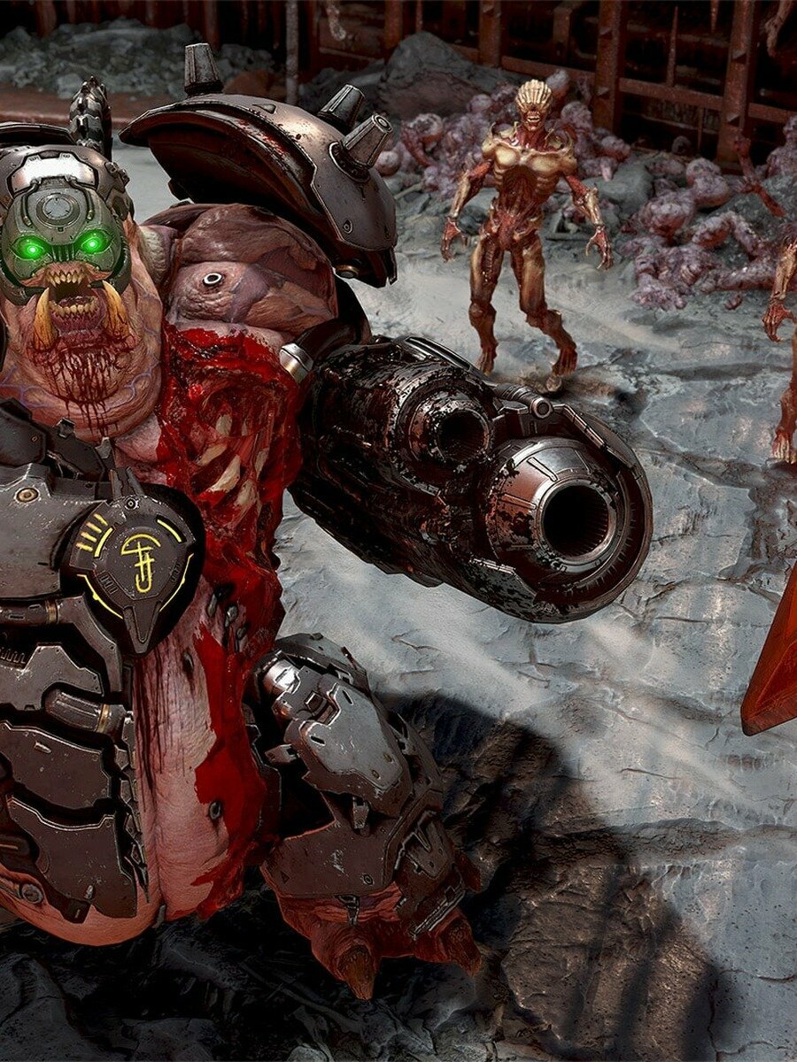 DOOM Eternal Standard Edition PS4, PS5 — PlayStation Store Индия, цифровая версия — фото 1