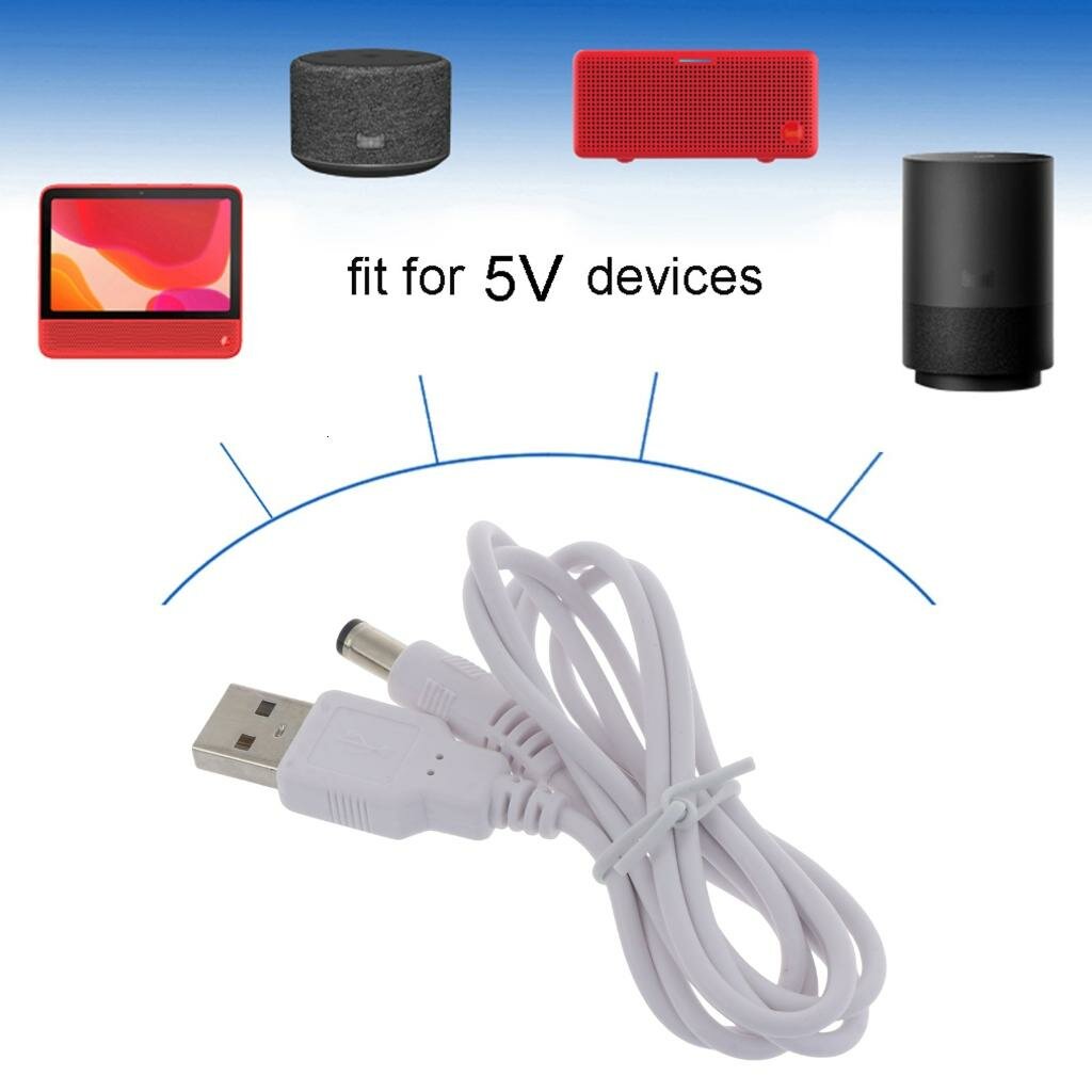 USB 2.0 M — DC 5.5x2.5 M, 1m — фото 1