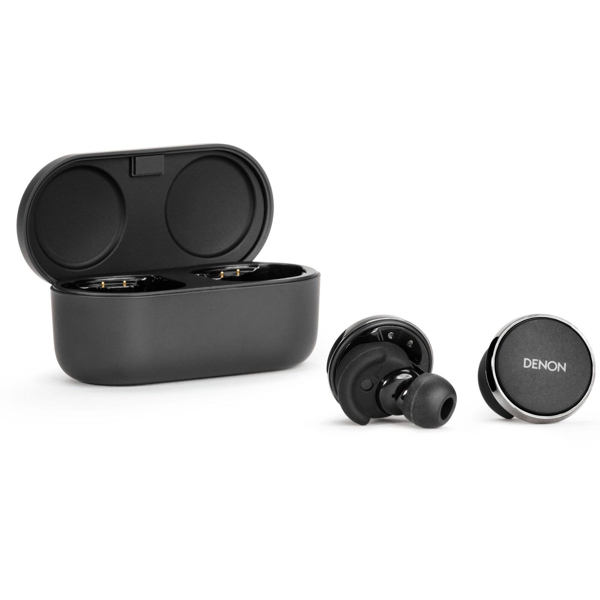 Беспроводные вставные наушники Denon PerL Pro Premium True Wireless Earbuds Black