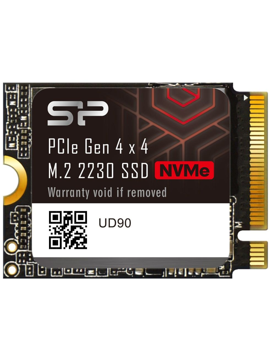 Накопитель SSD Silicon Power M-Series UD90 SP02KGBP44UD9007 2 ТБ, M.2 2230, PCIe 4.0 x4, NVMe, M.2 5000 МБ/с