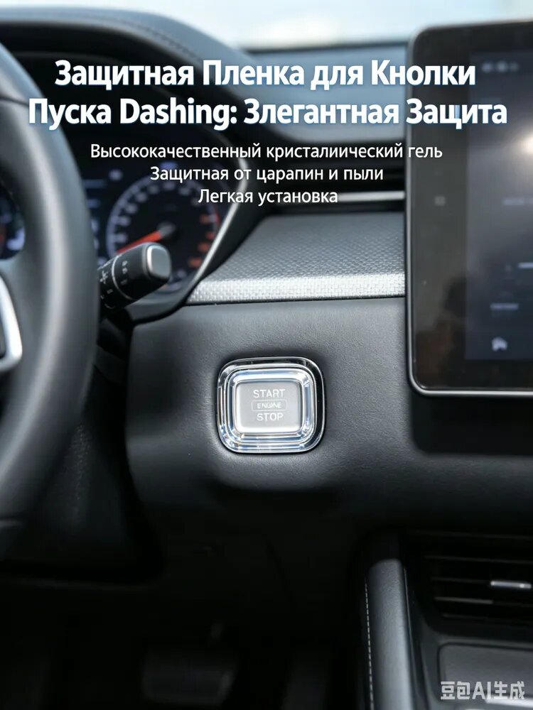 Jetour Dashing Защитная Пленка для Кнопки Пуска