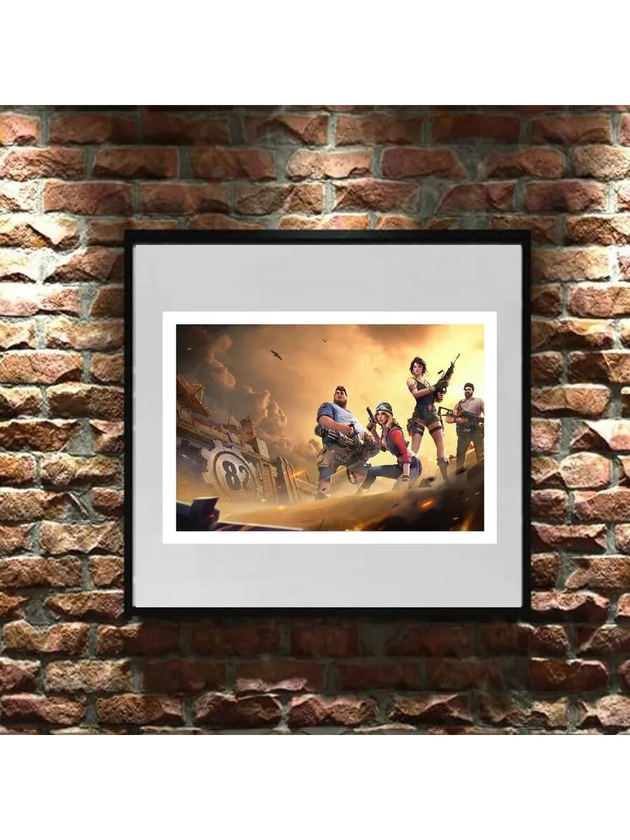 Постер "last fortress underground" А4