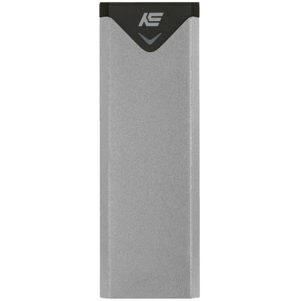 M.2 Внешний бокс KEYRON DE-MCS1, USB 3.2 Gen 2 Type-C, серый