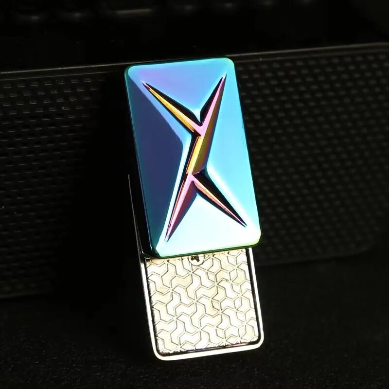 Металлический слайдер для фиджета Poker, антистресс EDC, магнитный пуш-кард, подарок для мужчин и офиса