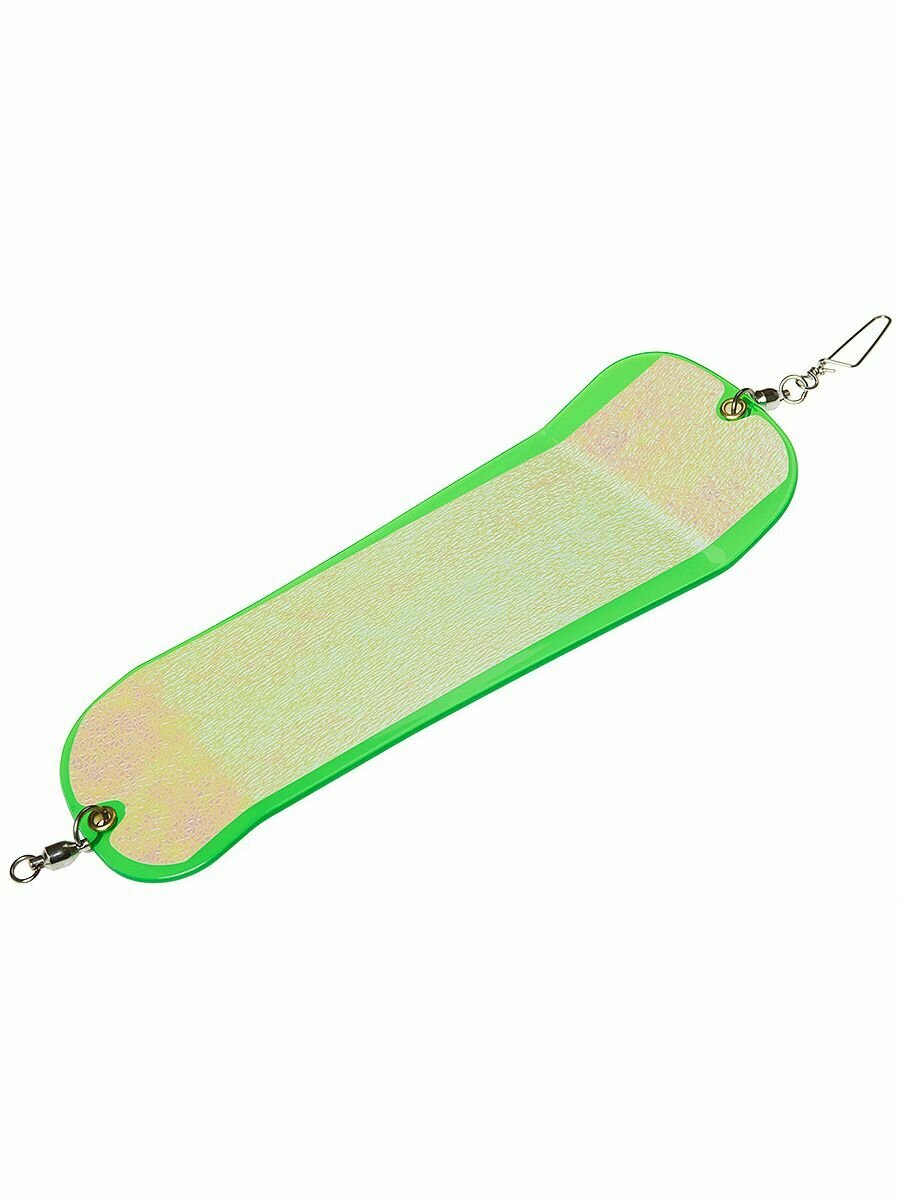 Флешер пластиковый, светоотражающий HIGASHI Flasher, #03 Glow Dark Green