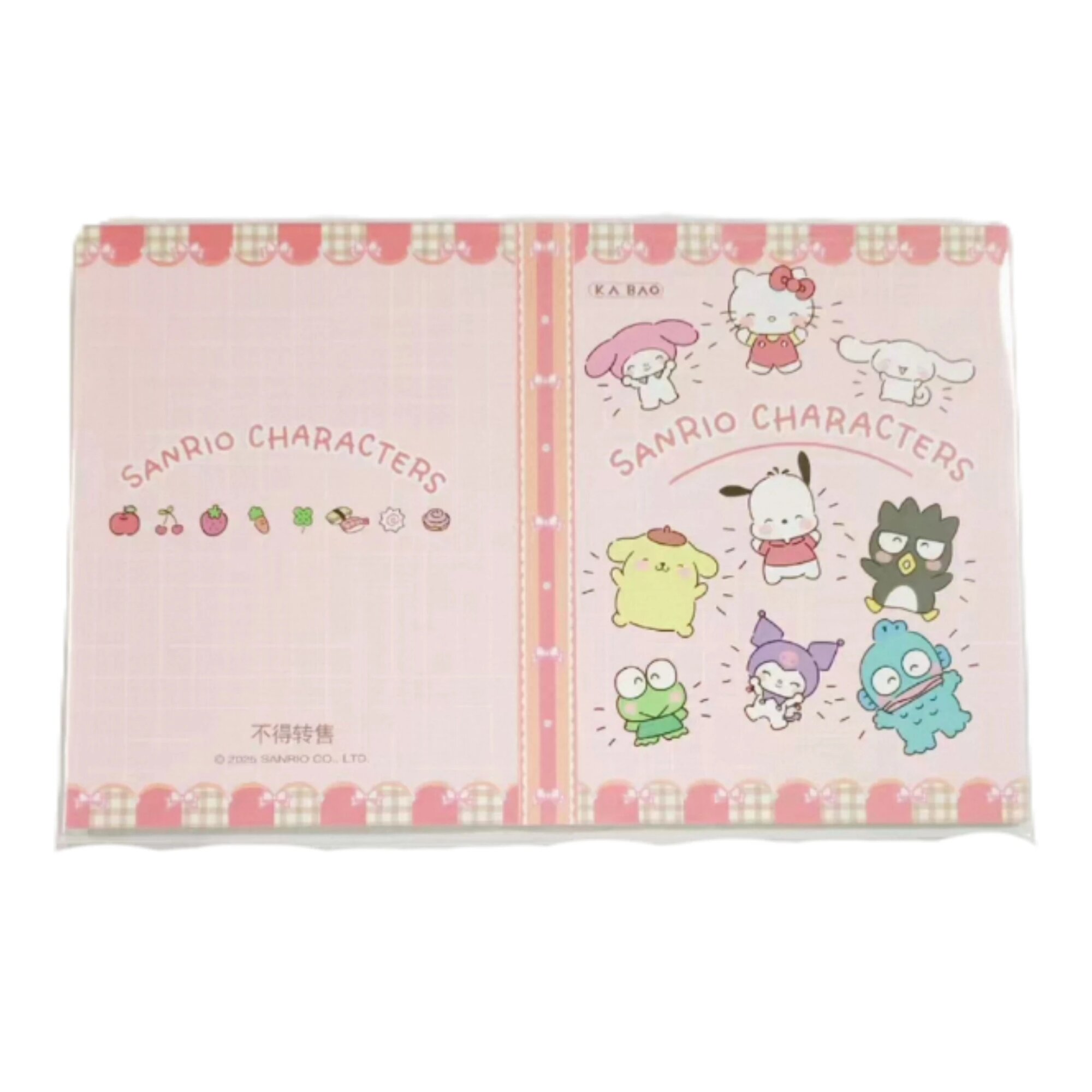Коллекционная карта Sanrio Куроми, Китти, Мелоди KABAO