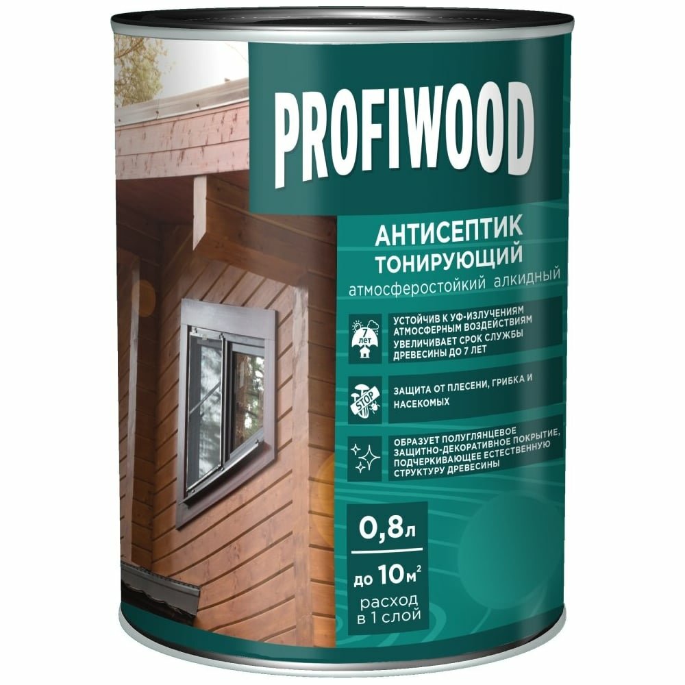 Антисептик тонирующий PROFIWOOD палисандр 0.6 кг 85202
