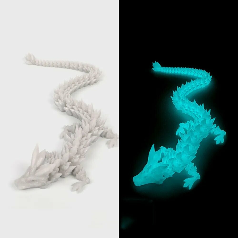 3D-печать Кристалл Дракон 30 см