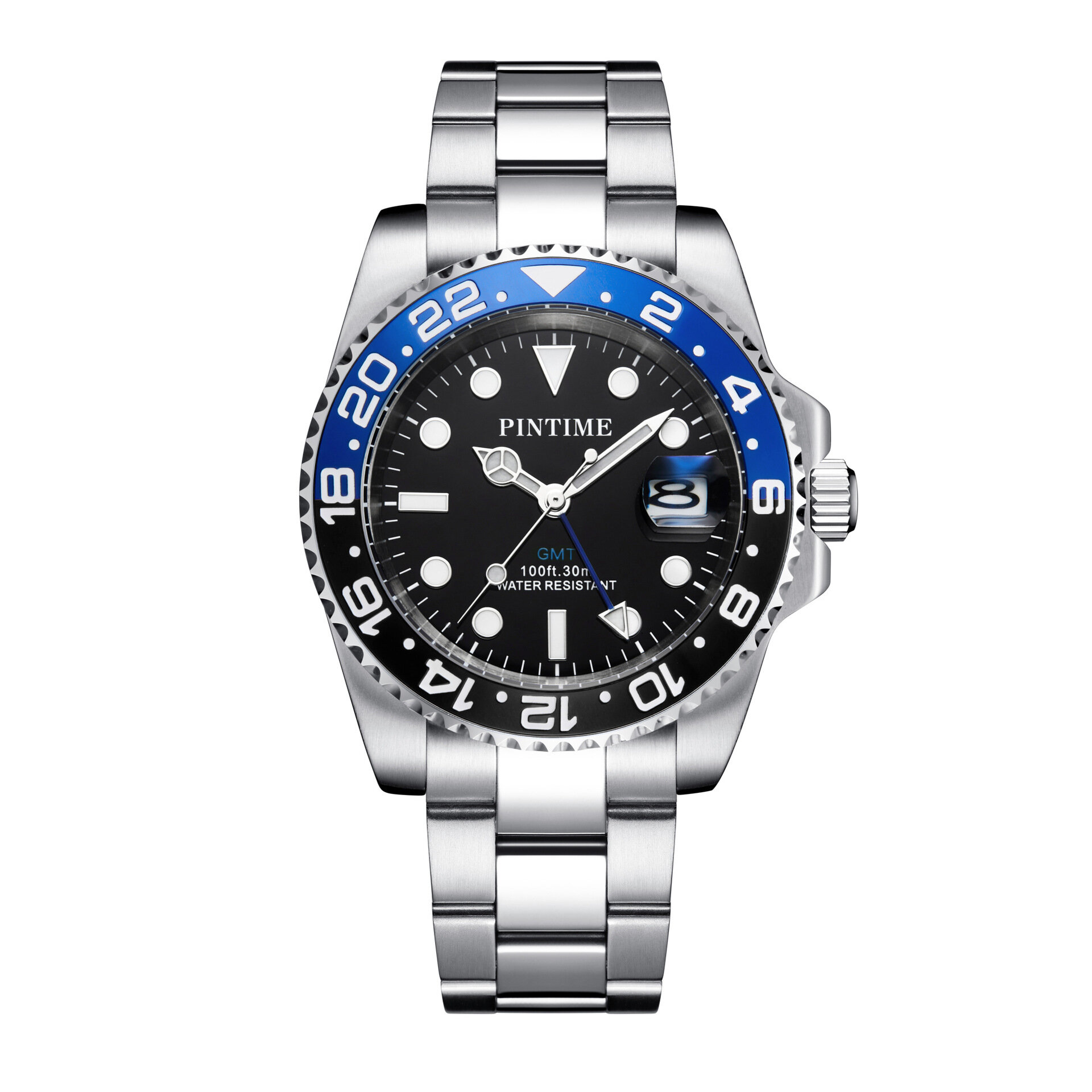 P.260 Ro/*lex GMT-Master II с автоматическим швейцарским механизмом 2836, диаметр 40 мм. — фото 1