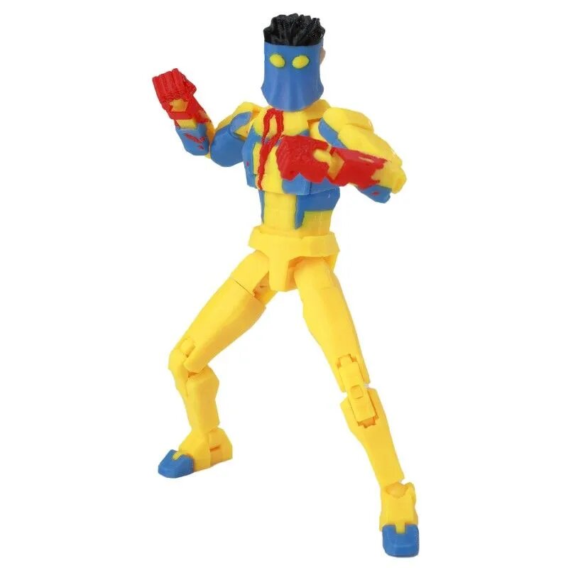 9L3D Фигурка Марк Грейсон в маске с кровью (Mark Grayson Masked Bloodied) titan 13 Invincible, 3D-печатный подвижный манекен, подарок для фанатов аниме, подарок