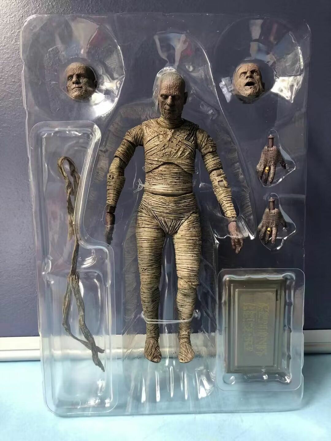 Фигурка The Mummy (Monster Universe), коллекционная модель из ПВХ, шарнирная, в оригинальной коробке