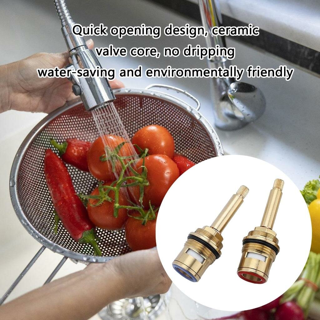 Запорный картридж для смесителя, Синий