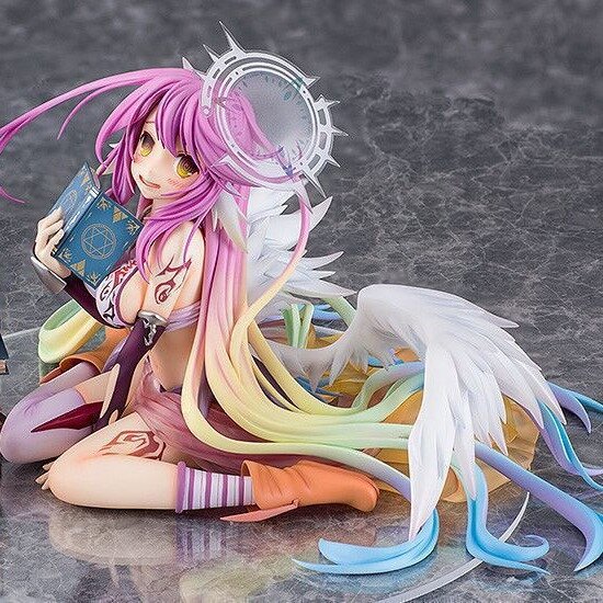 Фигурка No Game No Life Джибрил, коллекционная модель PVC, версия с книгой, в коробке