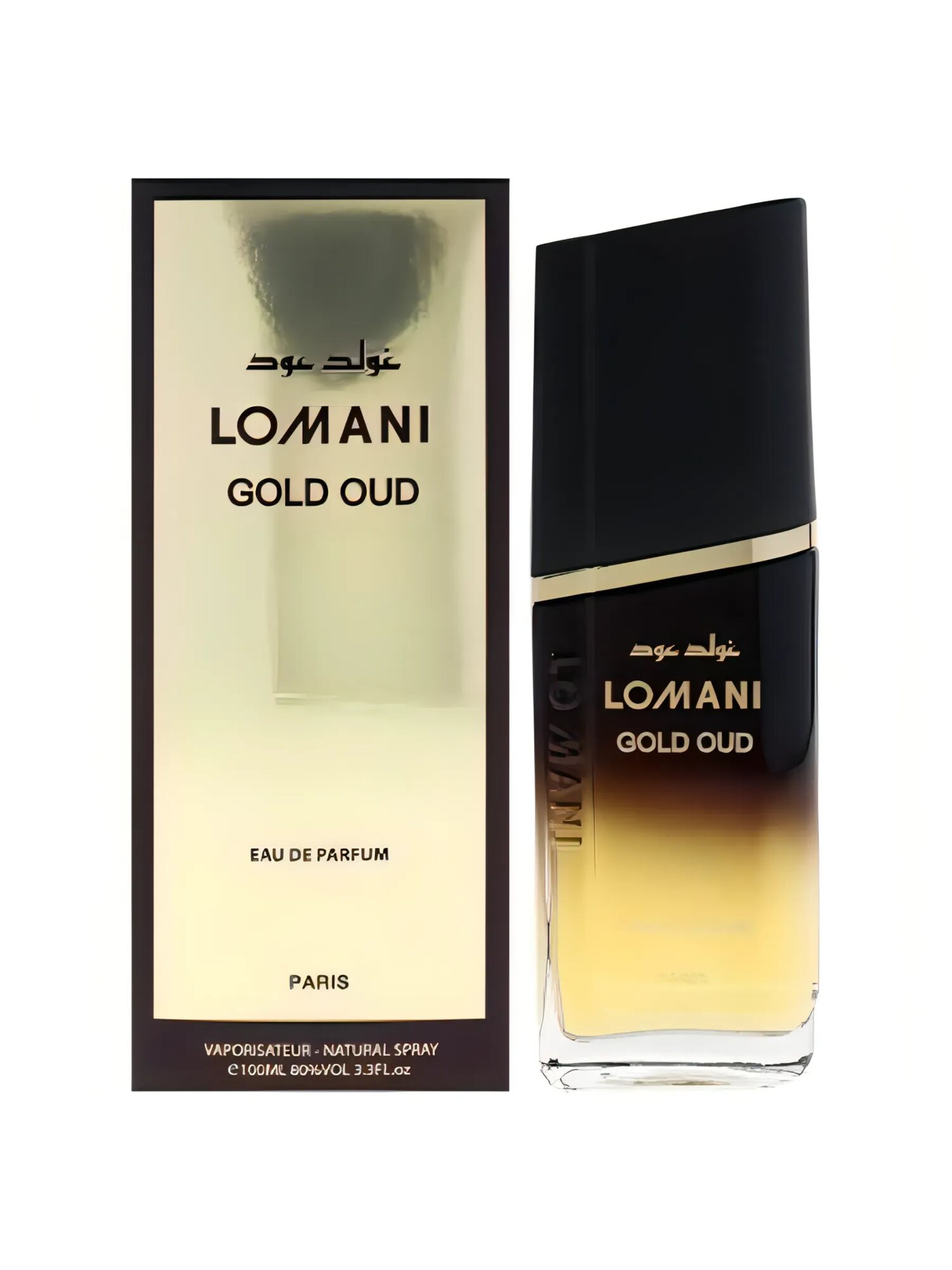 Lomani Парфюмерная вода для мужчин Lomani Gold Oud Ломани голд оуд восточный, спрей 100 мл