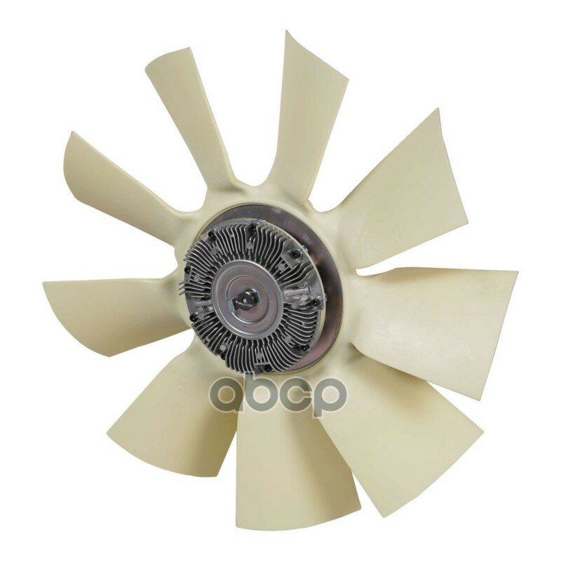 Муфта вязкостная! d=650mm 9 лопаст. (с крыльч.) МАЗ двиг. ЯМЗ-536 LUZAR арт. LVC12536