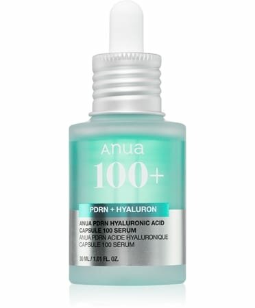 Сыворотка для ухода за кожей Anua PDRN Hyaluronic Acid Capsule 100 Serum, изумрудный, 30 мл