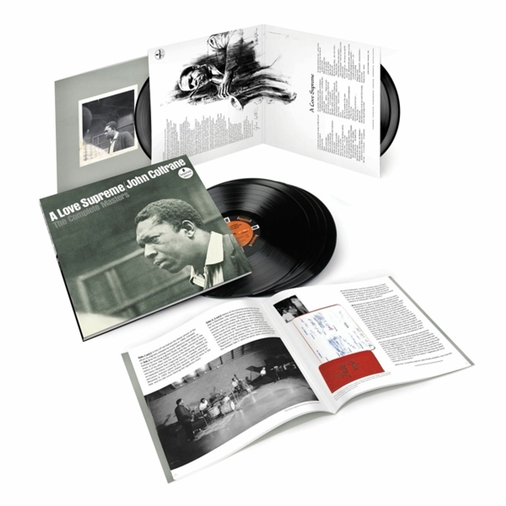 Виниловая пластинка John Coltrane - A Love Supreme: The Complete Masters (Analogue) (3LP) 2016, Gatefold, Mono & Stereo