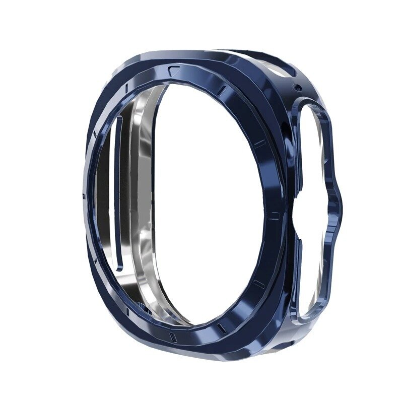 Ночной синий чехол из ТПУ для Samsung Galaxy Watch 7 Ultra с вырезами, придающий элегантность вечером