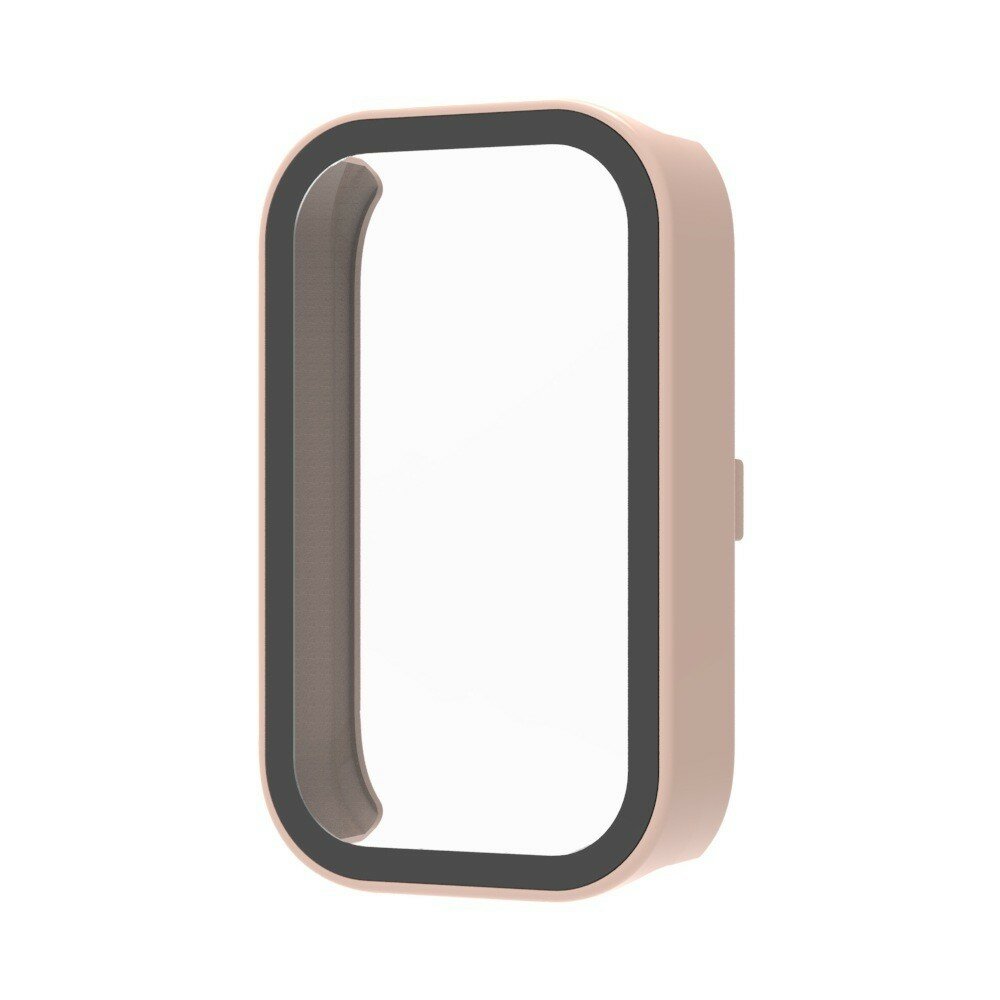 Корпус из поликарбоната для Redmi Band 3 с защитной пленкой, розовый сакура, полная защита для умного браслета