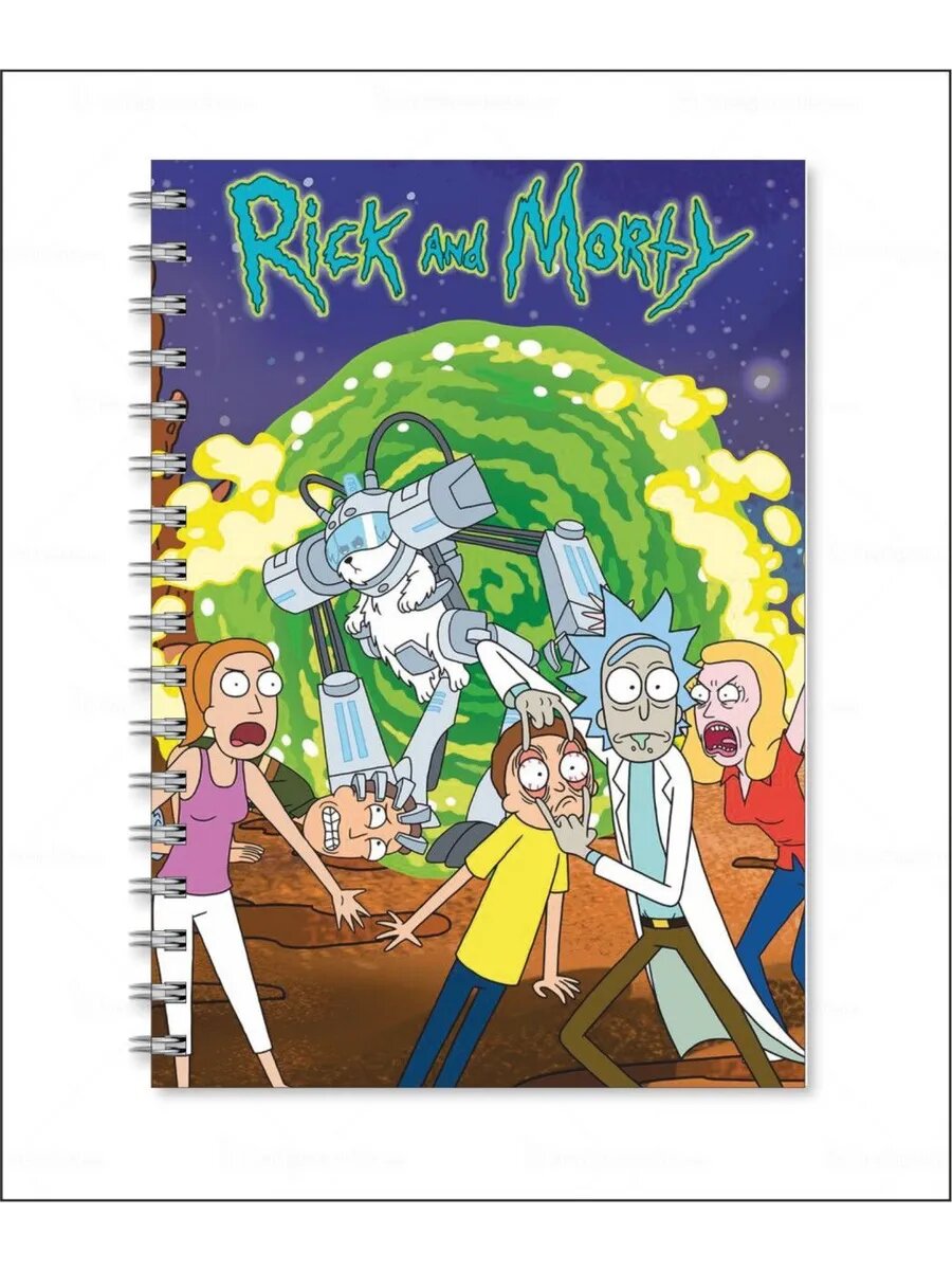Тетрадь Рик и Морти - Rick and Morty