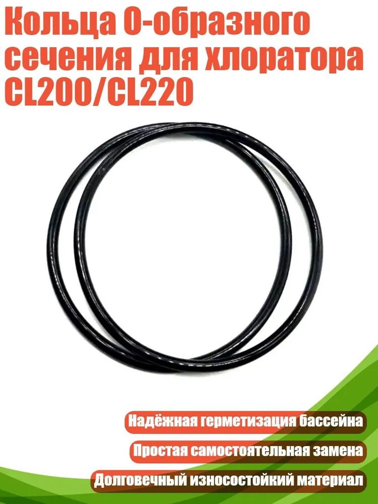 Кольца O-образного сечения для хлоратора CL200/CL220, - A