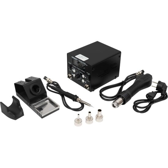 Паяльная станция Gigant с термофеном 650Вт GGS-979D