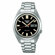 Наручные часы SEIKO 5 Sports, черный/серебристый