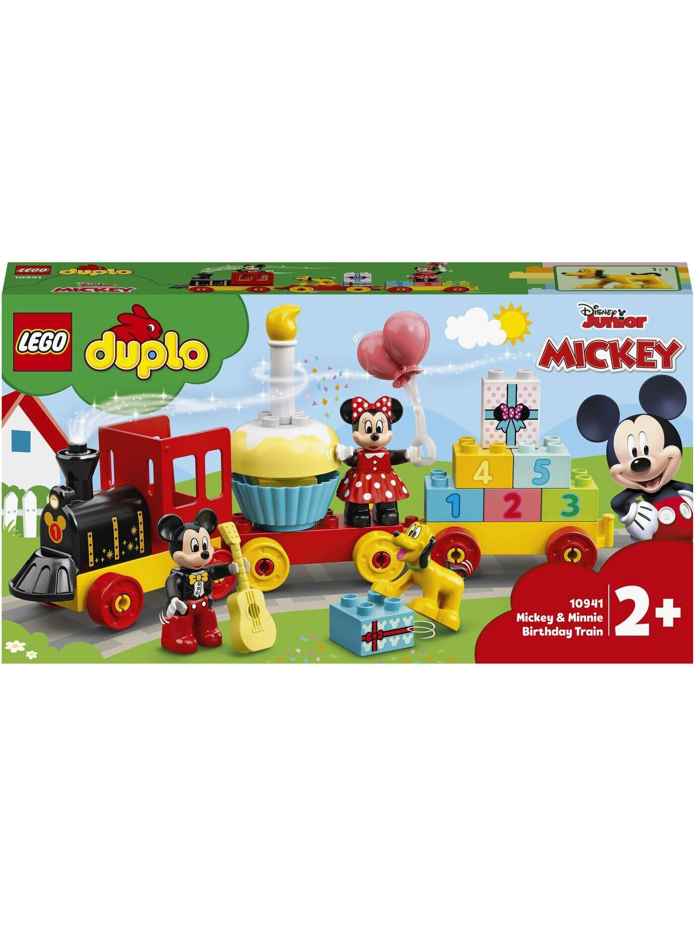 Конструктор LEGO DUPLO Disney 10941 Праздничный поезд Микки и Минни